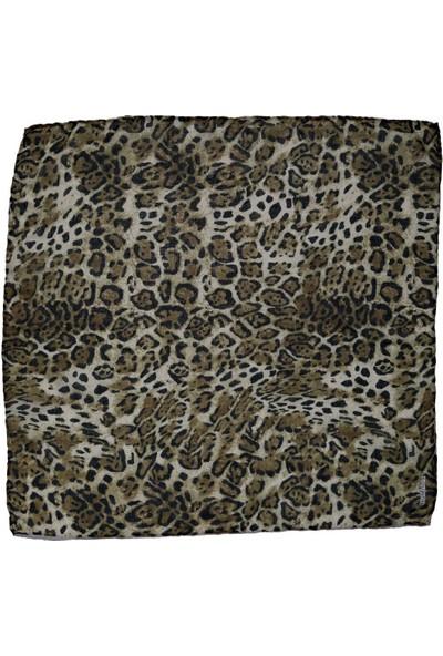 Fular Bandana Leopar Desenli