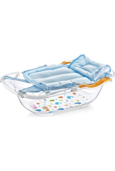 Bebekevi Köpüklü Bebek Banyo Filesi Bevi 866 Mavi