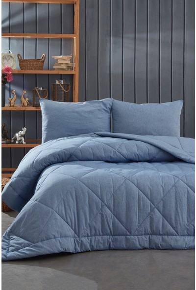 Komfort Home Çift Kişilik %100 Pamuk Kumaş Silikon Dolgulu Yorgan+Yastık /g8 Komfort Home Çift Kişilik %100 Pamuk Kumaş Silikon Dolgulu Yorgan+Yastık /g8