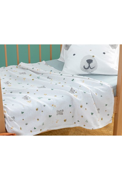 English Home Honey Bear Baskılı Bebe Pike English Home Honey Bear Baskılı Bebe Pike