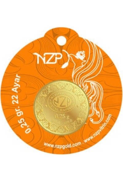 NZP Gold 0.25 Gram 22 Ayar Altın NZP Gold 0.25 Gram 22 Ayar Altın
