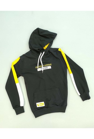 Minicombin Goon Kapüşonlu Sweat 402 Siyah Minicombin Goon Kapüşonlu Sweat 402 Siyah