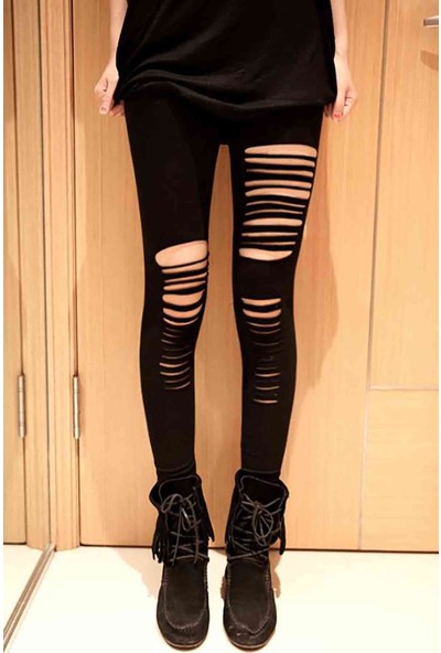 Mila Lazer Kesim Tayt Siyah Mila Lazer Kesim Tayt Siyah