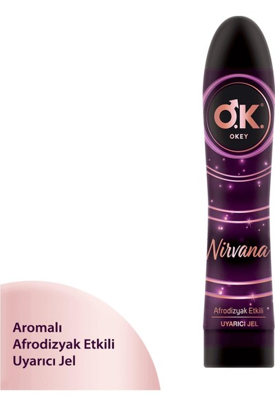 Okey Nirvana Uyarıcı Jel 100 ml Okey Nirvana Uyarıcı Jel 100 ml