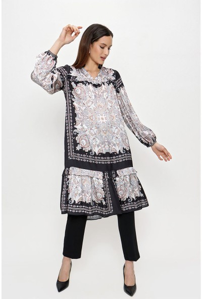 Aker 15294111 Şal Desenli Tunik