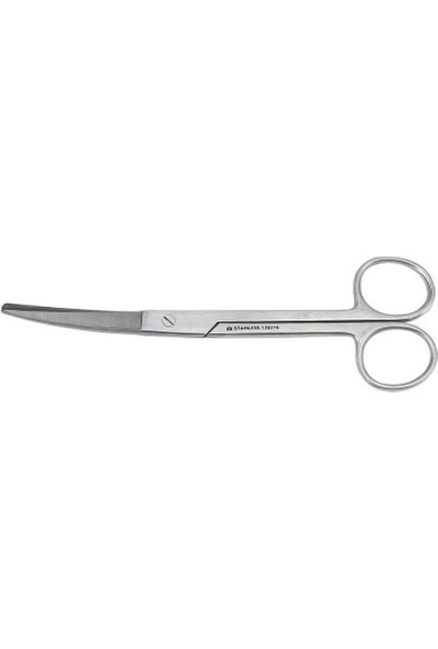 Kruuse Makas. 16 Cm. K/s. Eğri