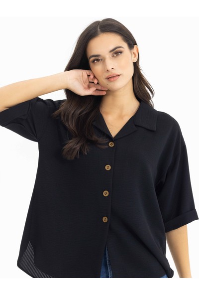 Seçil Gömlek 1010 - Siyah