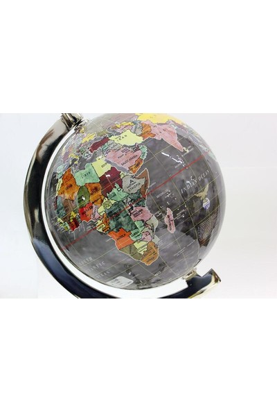 Himarry Yerküre Kaideli Siyah Dünya Küre Dekoratif Hediyelik Himarry Yerküre Kaideli Siyah Dünya Küre Dekoratif Hediyelik