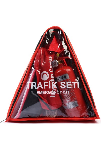 Universal 2022 Lüks Trafik Seti - Ilk Yardım Seti - Araç Yangın Tüpü - Üçgen Set Universal 2022 Lüks Trafik Seti - Ilk Yardım Seti - Araç Yangın Tüpü - Üçgen Set