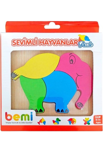 Fil Puzzle Renkli Ahşap Yapboz Sevimli Hayvanlar Koordinasyon Geliştirici Standlı Fil Puzzle Renkli Ahşap Yapboz Sevimli Hayvanlar Koordinasyon Geliştirici Standlı