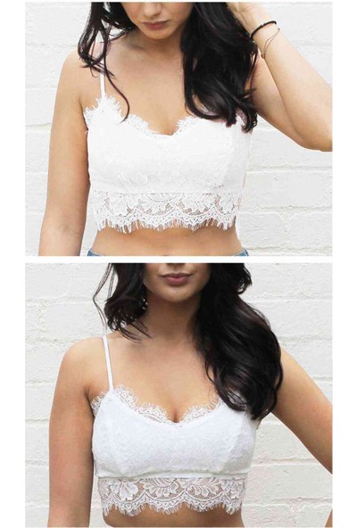 Berabi Beyaz Dantel Sütyen