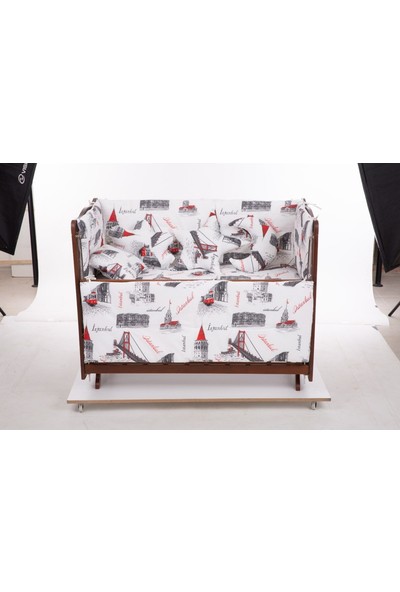 Hugoybedding 60CM x 120CM Pollycotton Lüks Bebek Uyku Seti Istanbul Temalı (10 Parça) Hugoybedding 60CM x 120CM Pollycotton Lüks Bebek Uyku Seti Istanbul Temalı (10 Parça)