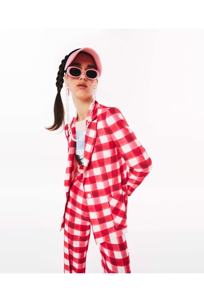 Twist Pötikare Desen Blazer