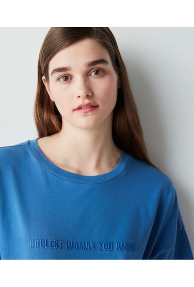 İpekyol Nakışlı Tişört