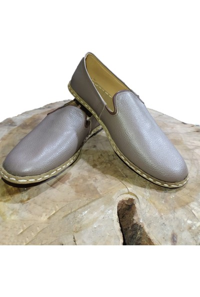 Yemeni El Yapımı Dikişli Deri Yemeni/çarık