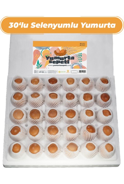 Baştarım 30'lu Selenyumlu Yumurta