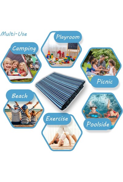 Kamp, Piknik,plaj Hasır Siyah