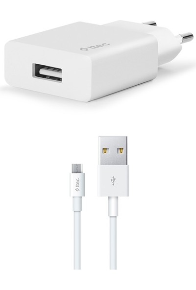 Ttec TTEC 2.1A Seyahat Şarj Aleti  + Micro USB Kablo Ttec TTEC 2.1A Seyahat Şarj Aleti  + Micro USB Kablo