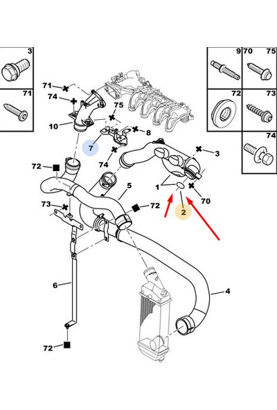 Psa Hava Hortumu Ara Contası