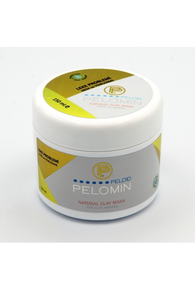 Pelomin Peloid Pelomin Doğal Kil Maskesi 150ML Leke Problemi Özel Pelomin Peloid Pelomin Doğal Kil Maskesi 150ML Leke Problemi Özel
