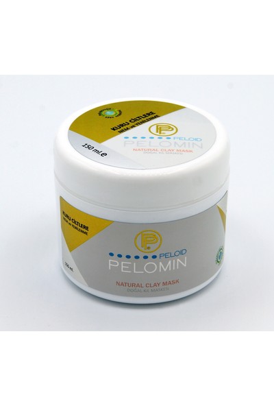 Pelomin Peloid Pelomin Doğal Kil Maskesi 150ML Kuru Ciltlere Özel Pelomin Peloid Pelomin Doğal Kil Maskesi 150ML Kuru Ciltlere Özel