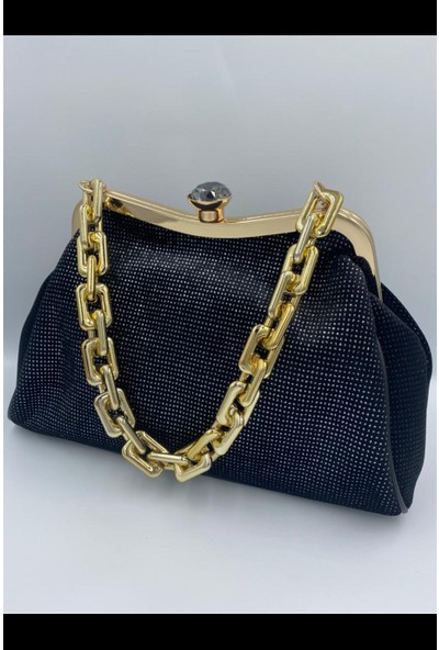 Sentt Fantazi Zincirli Simli Çanta