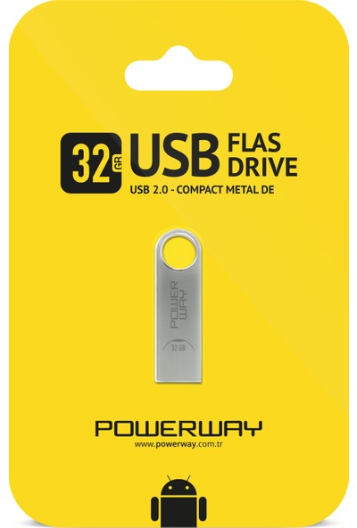 Powerway 32 GB Usb Flash Bellek