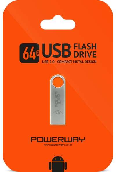 Powerway 64 GB Usb Flash Bellek