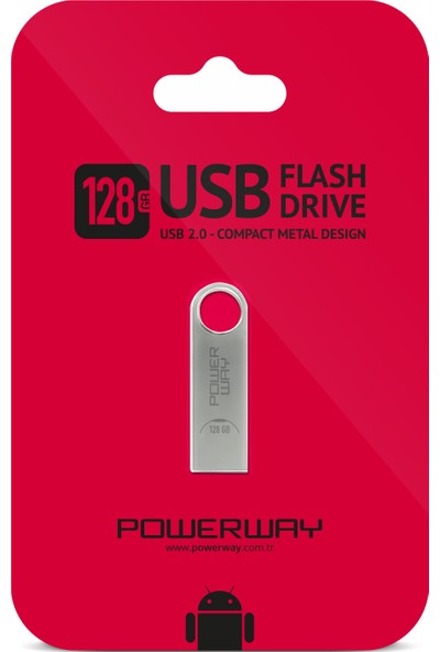 Powerway 128 GB Usb Flash Bellek