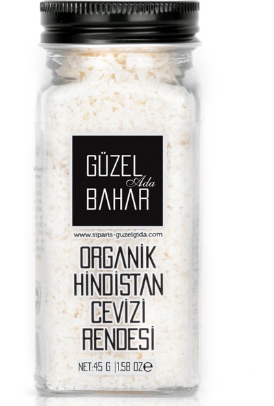 Güzel Ada Gıda Organik Hindistan Cevizi Rendesi 45 gr Güzel Ada Gıda Organik Hindistan Cevizi Rendesi 45 gr
