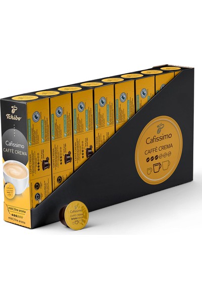 Cafissimo Caffè Crema Fine Aroma 80 Adet Kapsül Kahve - Avantajlı Paket Cafissimo Caffè Crema Fine Aroma 80 Adet Kapsül Kahve - Avantajlı Paket