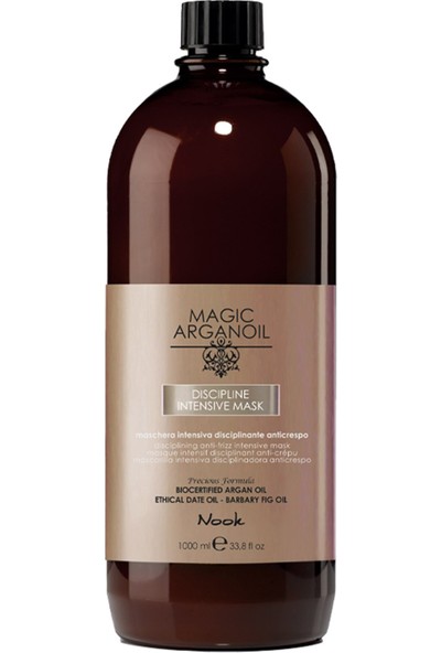 Nook Kabarma Önleyici Yoğun Maske 1000 ml (Vegan) Magıc Argan Oıl