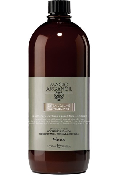 Nook Hacimlendirici Saç Kremi 1000 ml (Vegan) Magıc Argan Oıl Nook Hacimlendirici Saç Kremi 1000 ml (Vegan) Magıc Argan Oıl