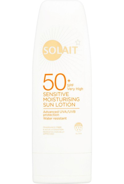 Solait Hassas Nemlendirici Güneş Losyonu Spf 50 200 ml