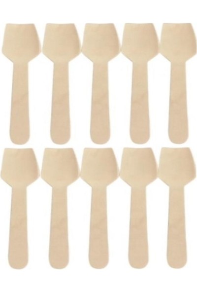 Niceplast Ahşap Dondurma Kaşık 10 Adet Niceplast Ahşap Dondurma Kaşık 10 Adet