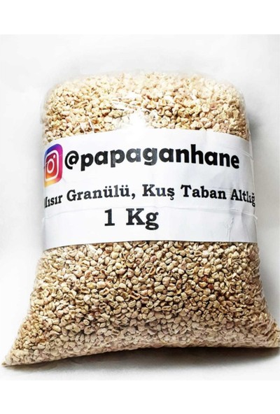 Papağanhane Mısır Granülü Kuş Taban Altlığı 1 kg Papağanhane Mısır Granülü Kuş Taban Altlığı 1 kg