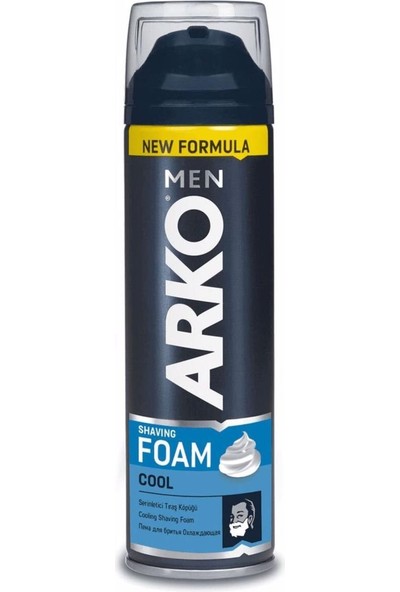 Arko EKS Ticaret Arko Men Traş Köpüğü Cool 200 Ml Arko EKS Ticaret Arko Men Traş Köpüğü Cool 200 Ml