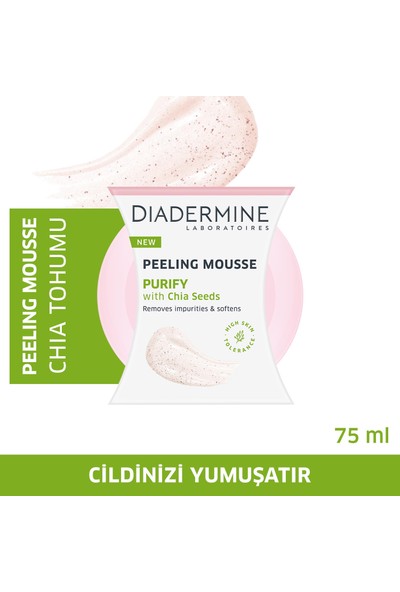 Diadermine Peeling Mousse-Purify With Chia Seeds 150 ML