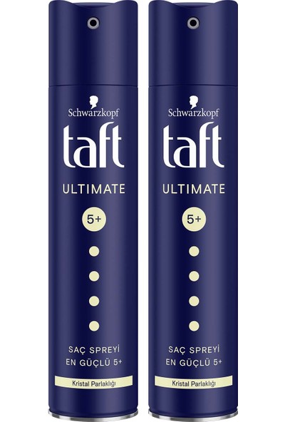 Taft Ultımate Sprey 250 ml x 2 Adet