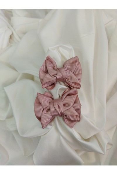 Jen Jewelry Kadın ve Çocuk Gül Kurusu Renk Saç Tokası 2 Li Set Jen Jewelry Kadın ve Çocuk Gül Kurusu Renk Saç Tokası 2 Li Set