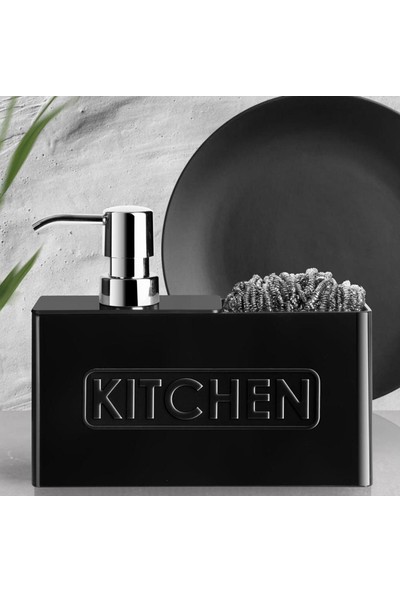 Perotti Mutfak Sabunluk Siyah