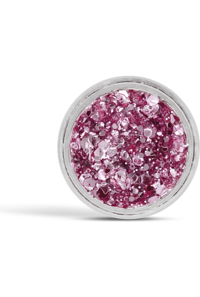 The Glitter Lab Jel Formlu Parlak Glitter - Glam Rose