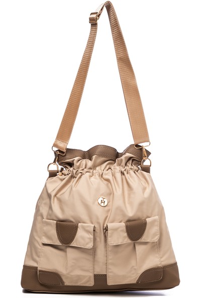 TH Bags Th Bag Kadın Omuz Çantası TH-MY067 Bej