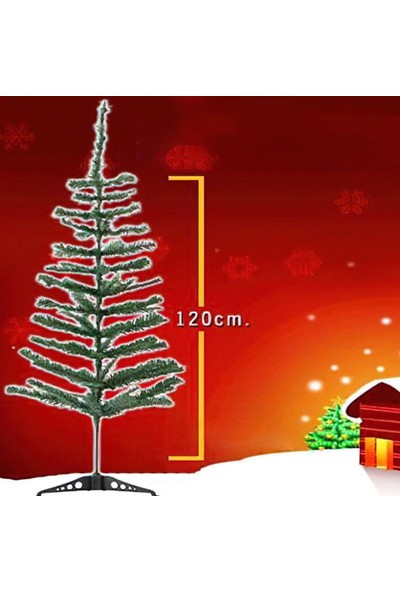 Yılbaşı Çam Ağacı Gür Dallar 120 cm
