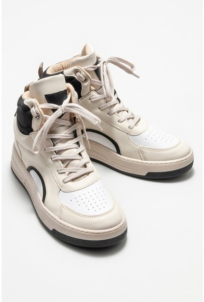 Elle Shoes Bej Kadın Spor Bot