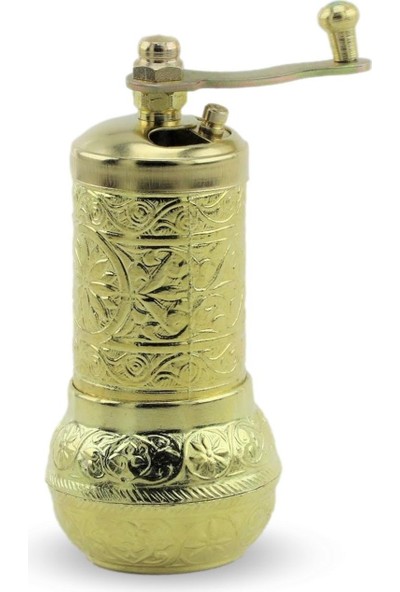 Morya Karabiber Öğütücü Altın Sarı Renk Döküm Morya Karabiber Öğütücü Altın Sarı Renk Döküm