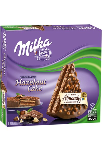 Milka Çikolatalı ve Fındıklı Kek 400 gr