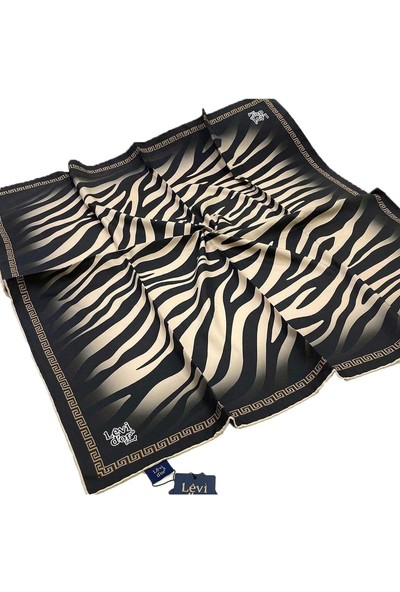 Levidor Yeni Sezon Zebra Desen Trend Polyester 90X90 Twill (Tivil) Eşarp Modeli Tesettür Nağme LDT142-01 Levidor Yeni Sezon Zebra Desen Trend Polyester 90X90 Twill (Tivil) Eşarp Modeli Tesettür Nağme LDT142-01