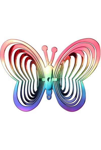 Deyuer Rüzgar Spinner Anti-Deforme Olmayan Çok Fonksiyonlu Abs 3D Kelebek Asılı Twister Ev Malzemeleri (Yurt Dışından) Deyuer Rüzgar Spinner Anti-Deforme Olmayan Çok Fonksiyonlu Abs 3D Kelebek Asılı Twister Ev Malzemeleri (Yurt Dışından)