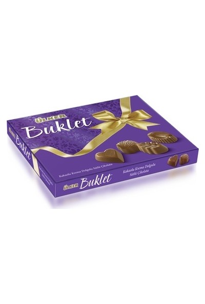 Ülker Buklet Dolgulu İkramlık Çikolata 200 gr x 6